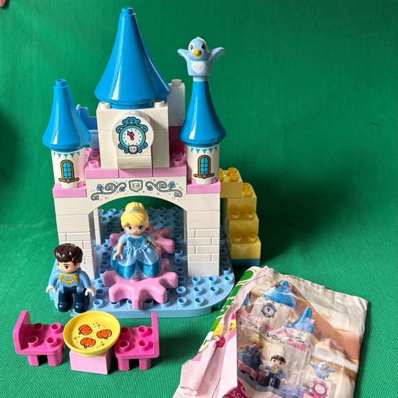 Lego | Toys | Lego Duplo Cinderellas Magical Castle Set 855 W Princess ...